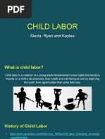 Questionnaire On Child Labour | PDF