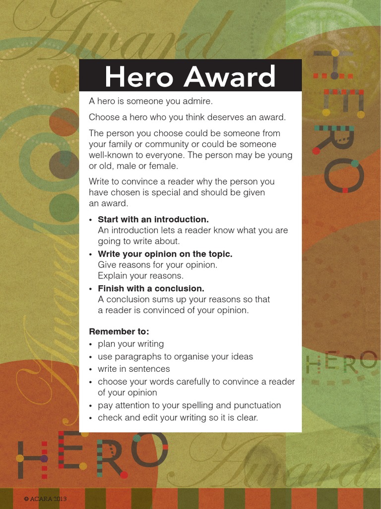 NAPLAN 2010 Final Test Writing Prompt | PDF