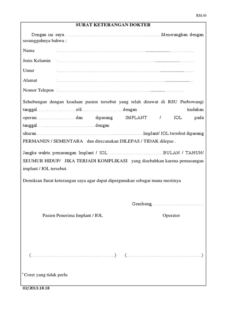 Form DPMP | PDF | Komputer