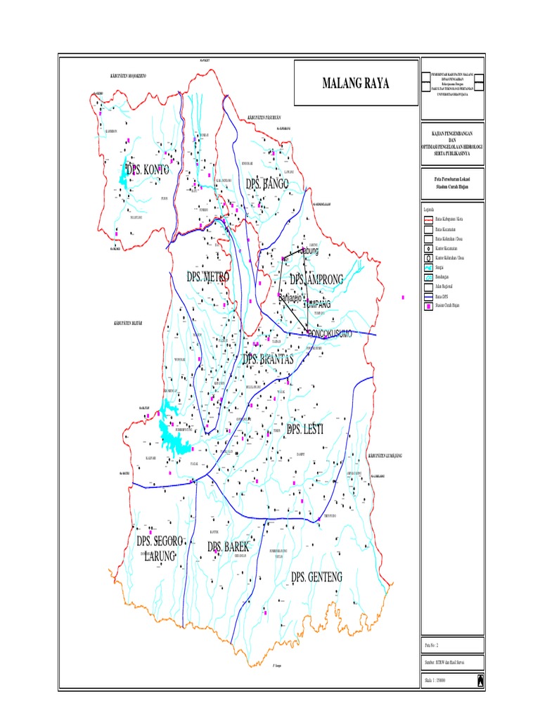 Peta Malang Raya | PDF