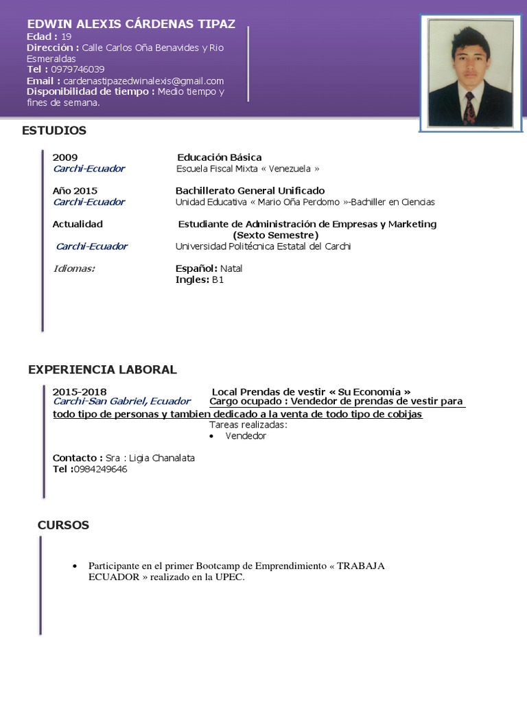 Edwin Cardenas | PDF