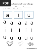 Latihan Tulisan ABCD | PDF