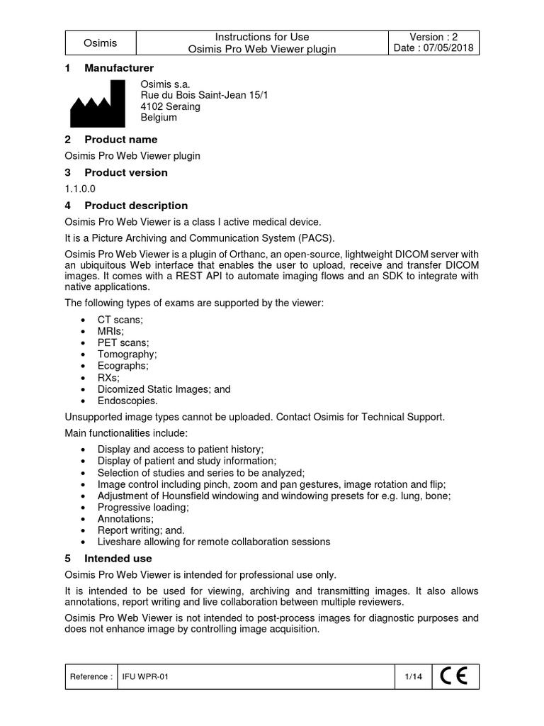 Osimis Web Viewer Pro Documentation | PDF | World Wide Web | Internet & Web