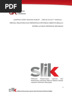 Perubahan POJK 64/2020 tentang SLIK | PDF