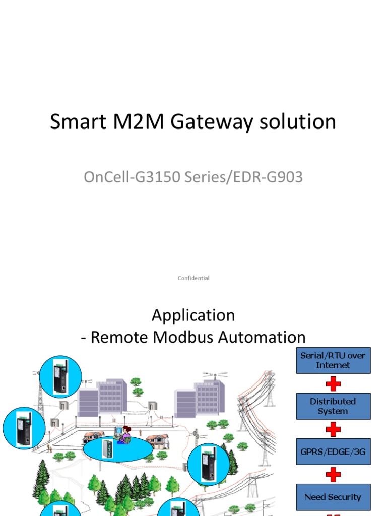 Smart M2M Gateway Solution | PDF