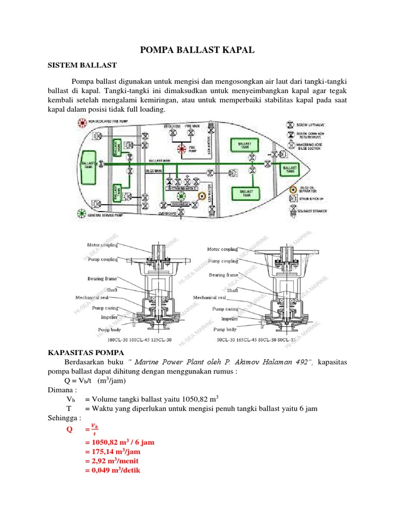 Sistem Balast Kapal | PDF