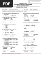 SOAL PTS BTA Kelas 3 Semester 2 | PDF | Seni & Disiplin Bahasa