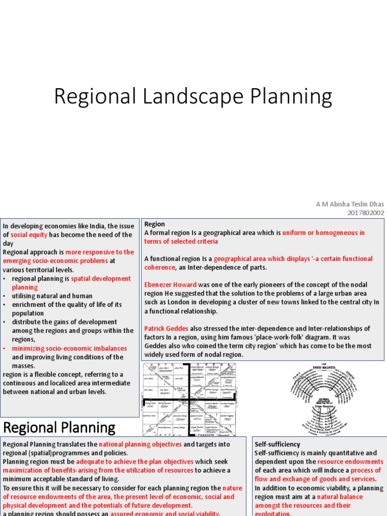 Regional Planning in India | PDF | Resource | Urban Planning