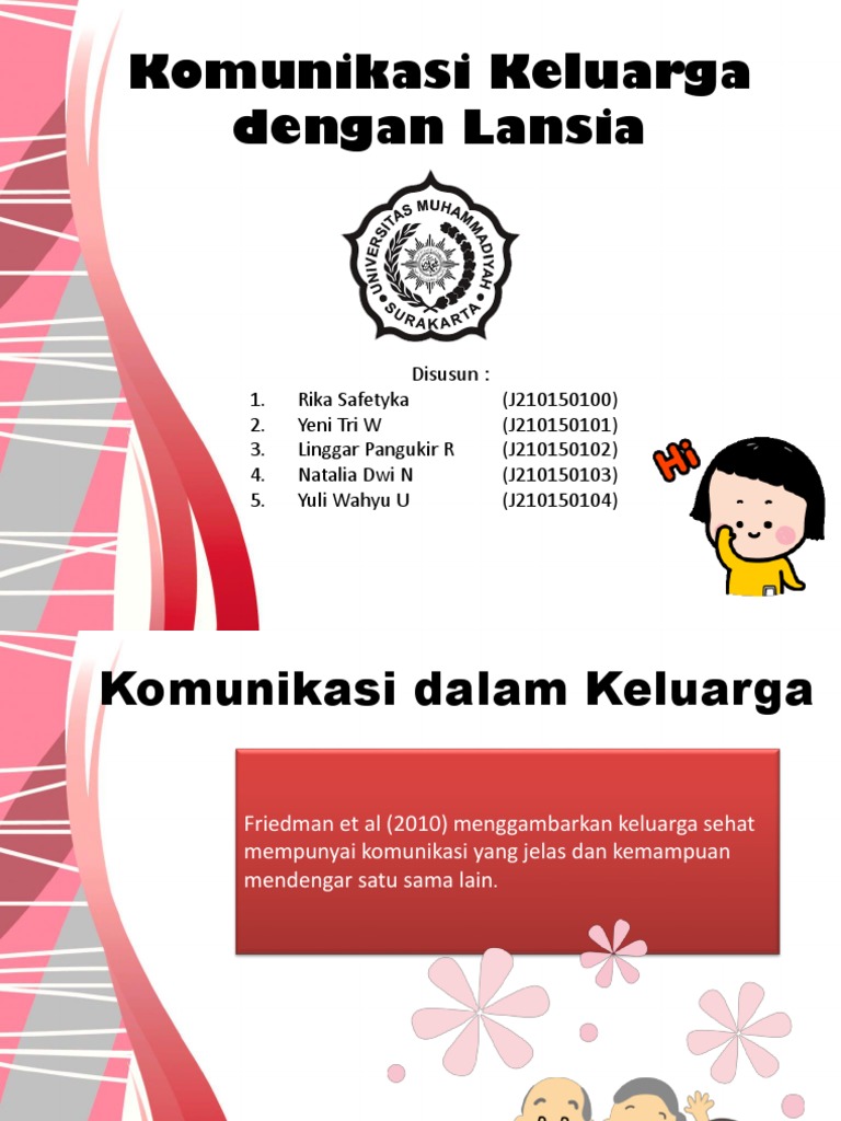 Komunikasi Kelompok Keluarga Dengan Lansia 