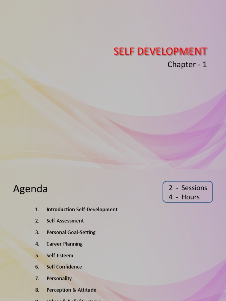 Self Development PDF | PDF | Goal | Perception
