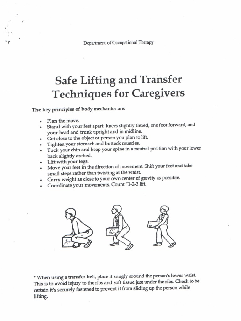 Caregiver Handout - Jessica Doane Swanston | PDF