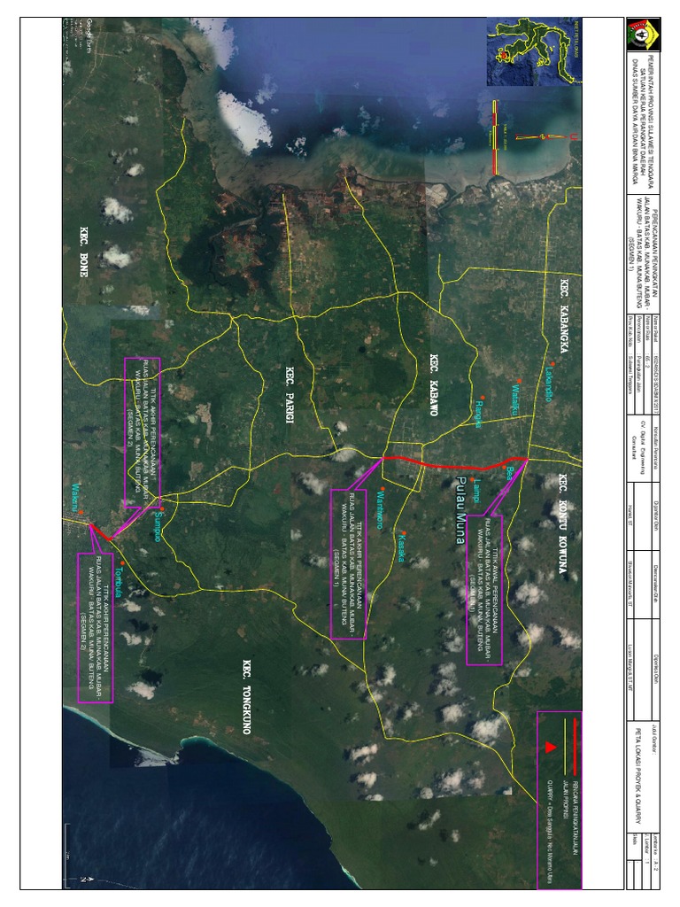 Peta Lokasi and Quarry | PDF