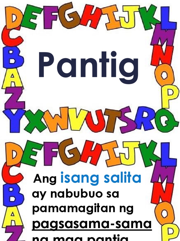 PANTIG | PDF