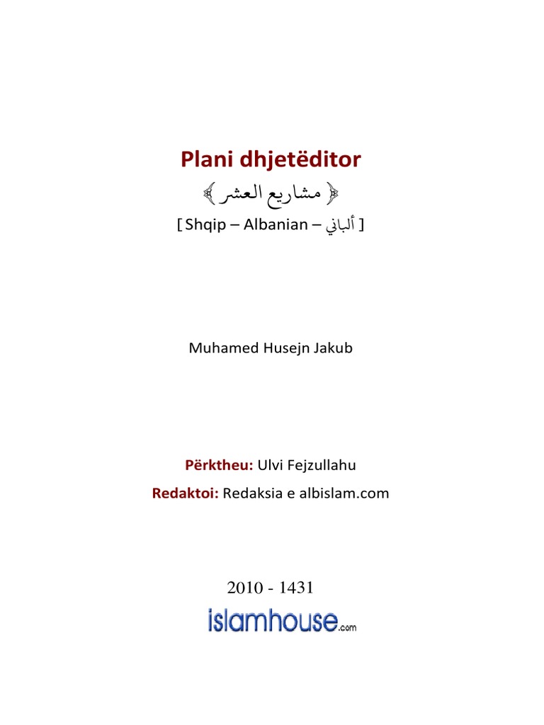 Plani Dhjetë-Ditor | PDF