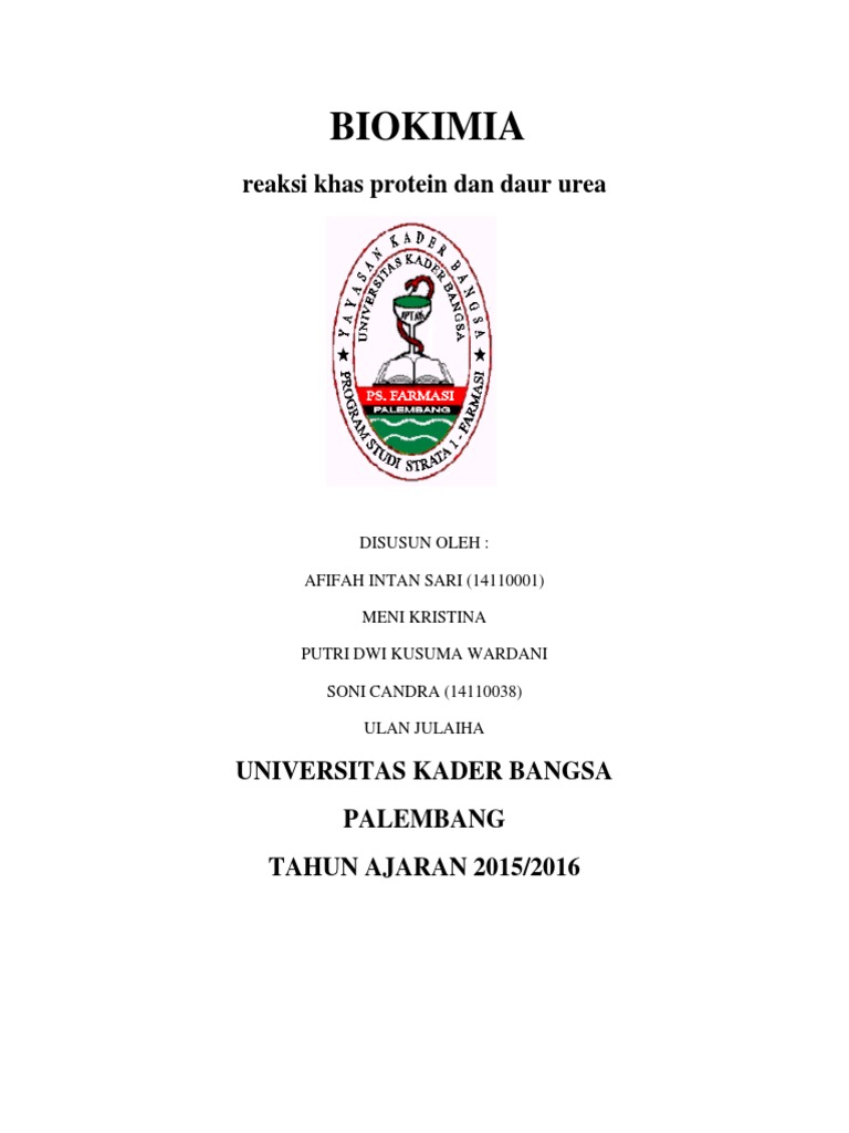 Reaksi Khas Protein Dan Daur Urea | PDF