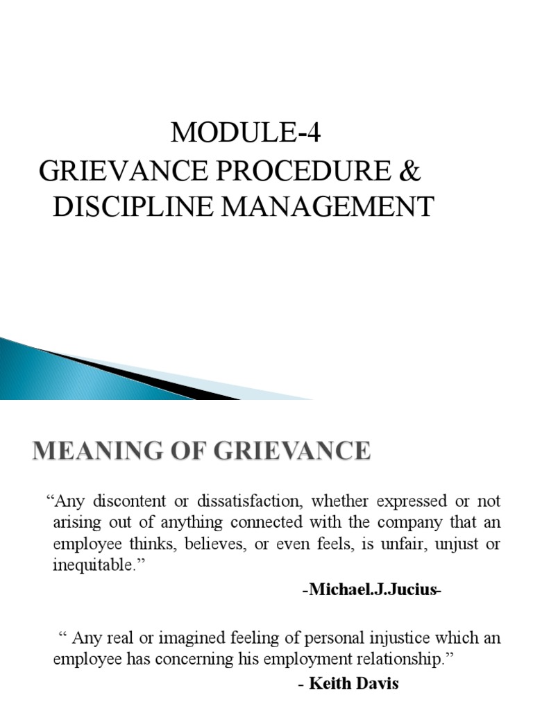 Grievance Procedure & Discipline Mnagement | PDF | Employment | Arbitration