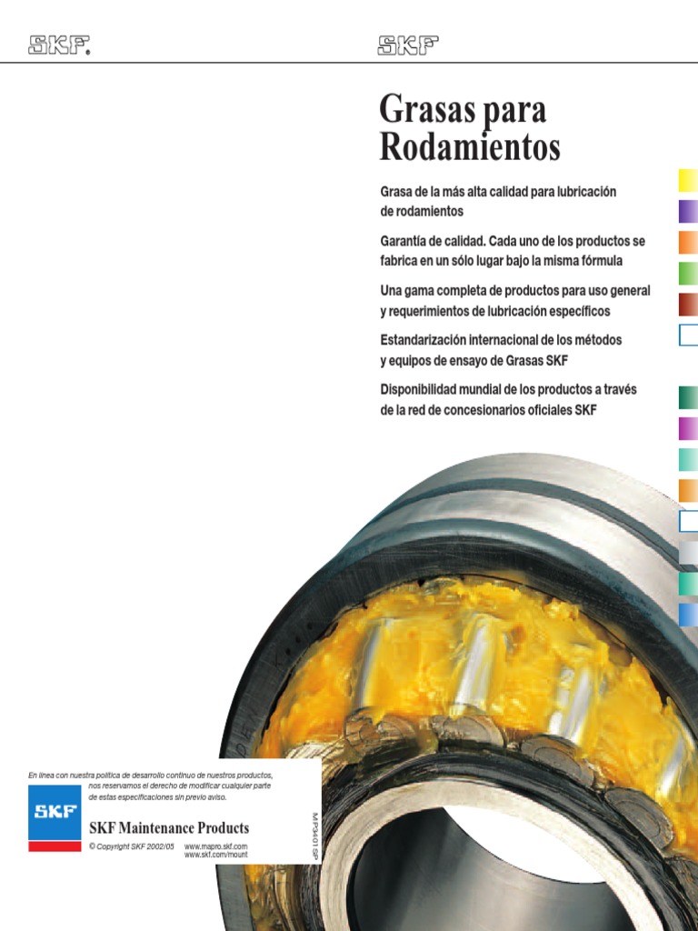 Grasas SKF | Eje | Materiales