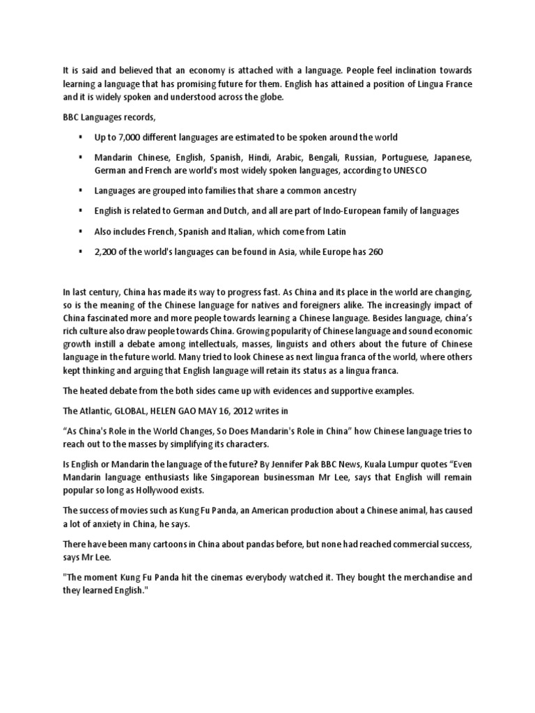 Chinese | PDF | Chinese Language | China