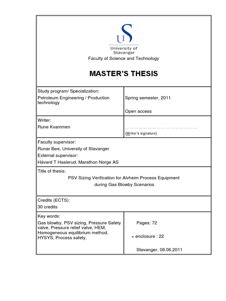 Scenarios in PSV Sizing During Gas Blowby | PDF | Fluid Dynamics | Pressure