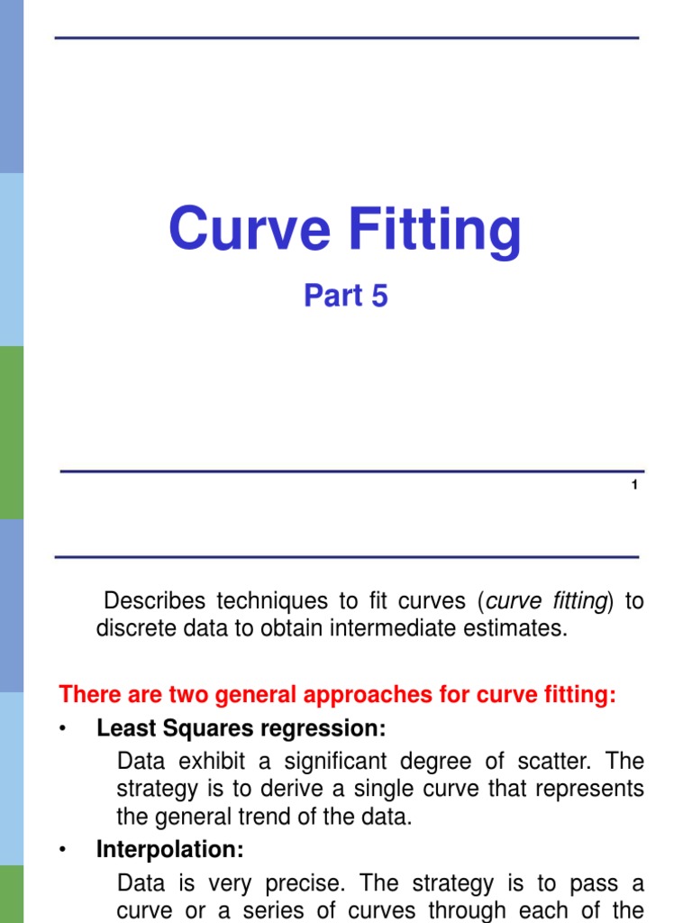 Curve Fitting | PDF | Errors And Residuals | Least Squares Curve Fitting | PDF | Errors And Residuals | Least Squares