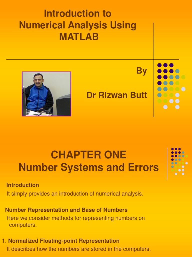 Introduction To Numerical Analysis Using Matlab | PDF | Eigenvalues And Eigenvectors | System Of ...