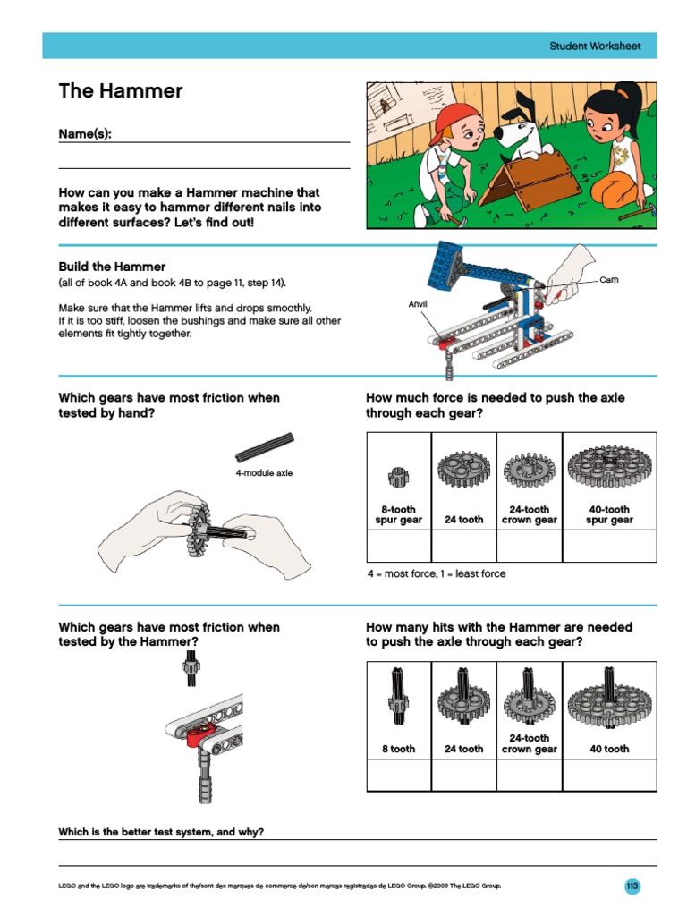 Lego | PDF | Gear | Machines