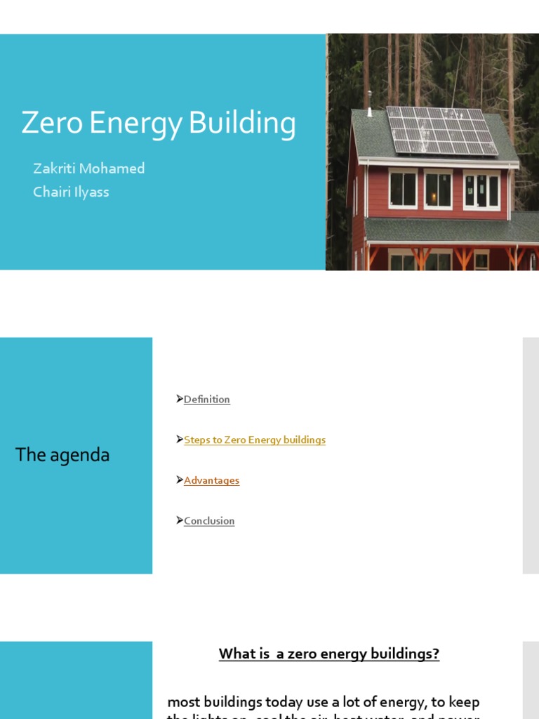 Zero Energy Building | PDF