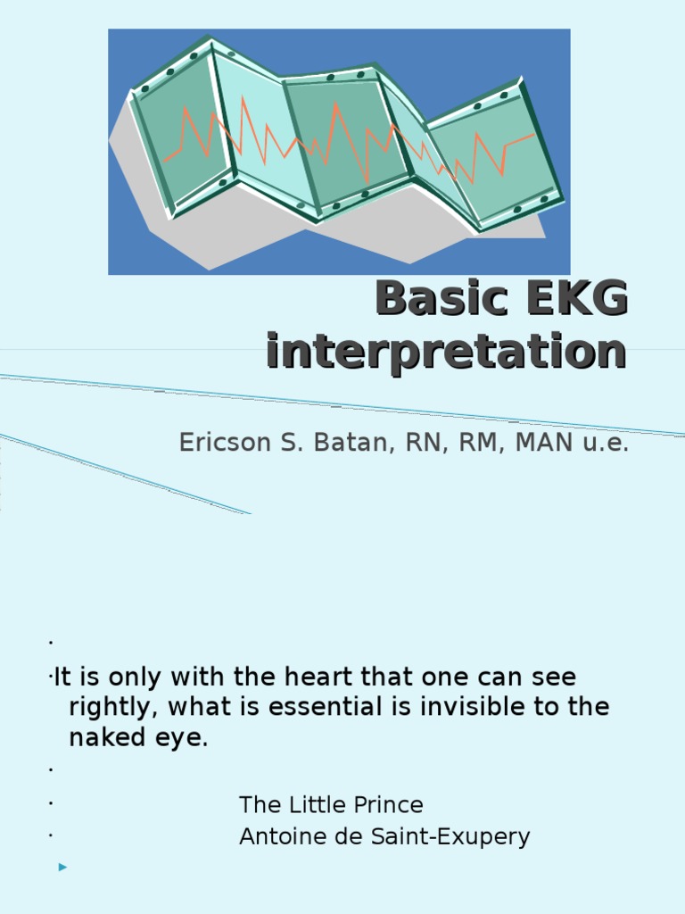 Basic EKG Interpretation | PDF | Electrocardiography | Cardiac ...