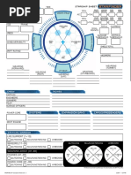Starfinder - Character Sheet (Fillable) | PDF | Leisure Activities ...