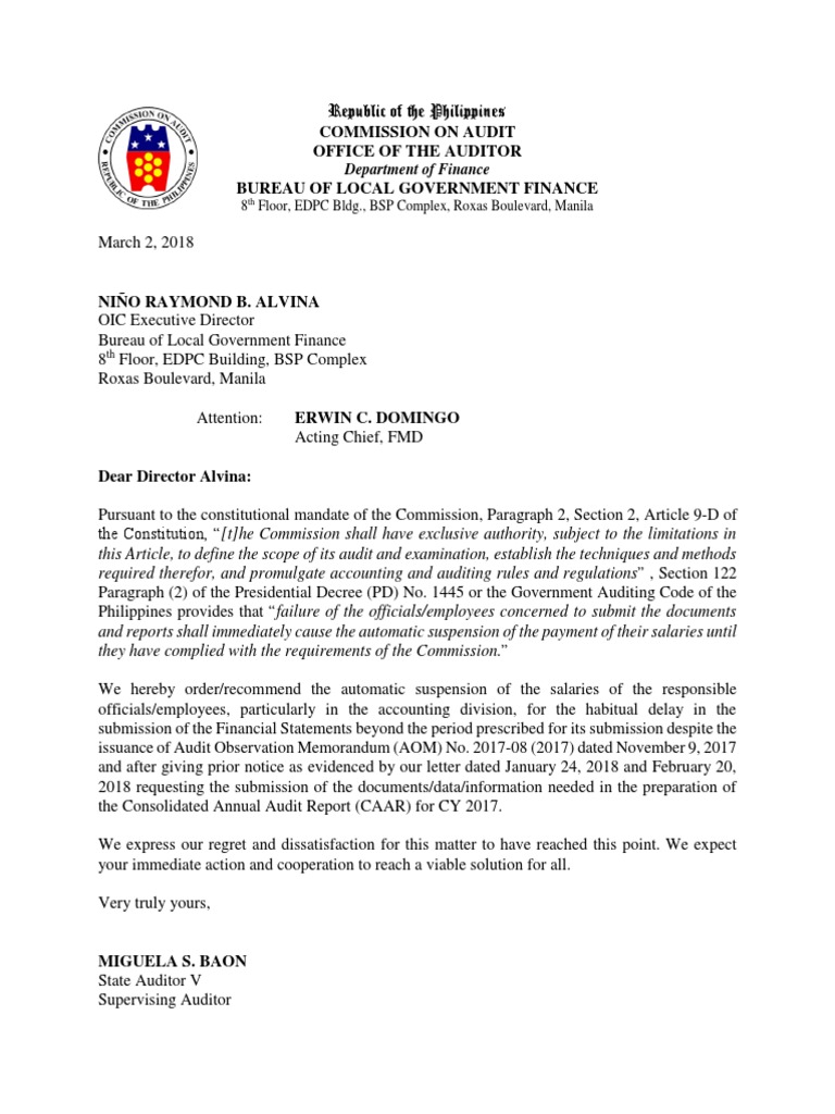 Suspension Letter Edited | PDF