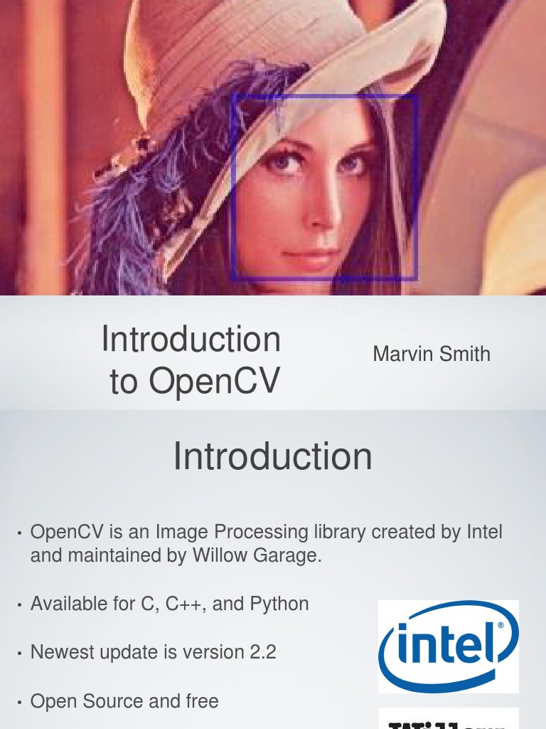 To Opencv Marvin Smith Pdf Principal Component Analysis Data Type