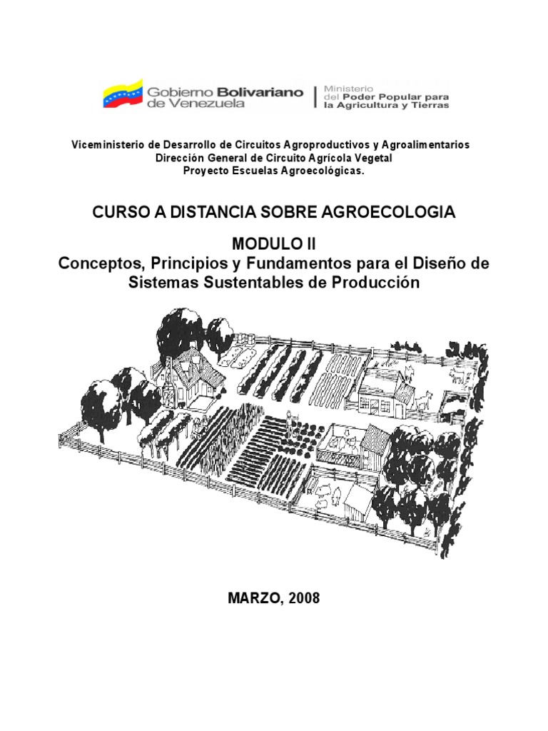 Diseño de Sistemas Agroecológicos Sustentables | PDF | Agricultura ...