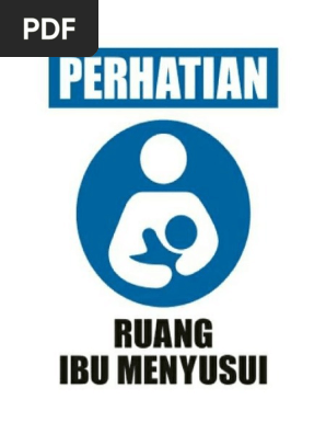 Ruang Menyusui Logo Promo Sign Board Akrilik Timbul | Ruang Menyusui