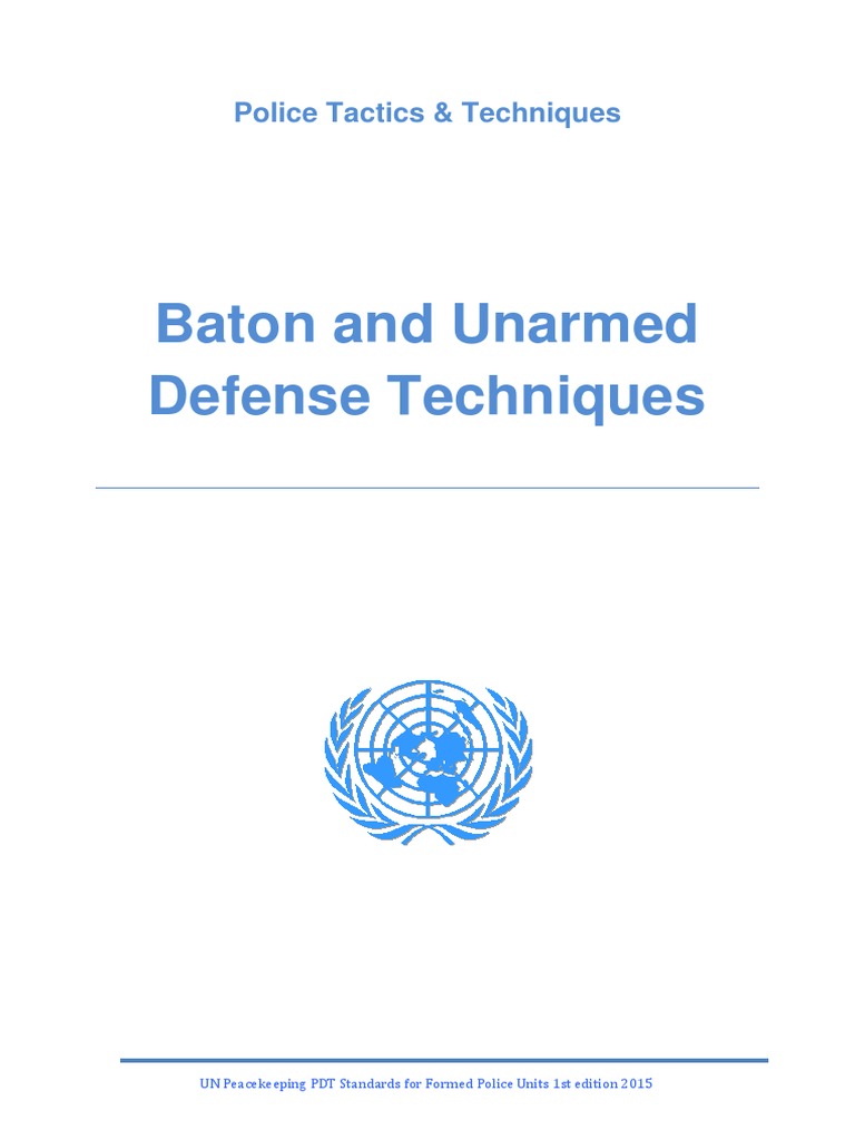 Baton and UDT PDF | PDF | Peacekeeping | Use Of Force