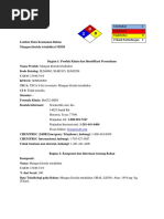 Msds FeCl3.en - Id | PDF