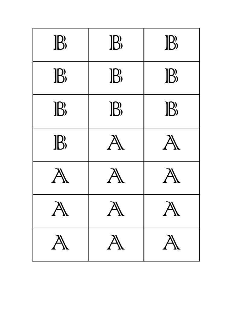 SESSION 1 Role Cards A and B | PDF