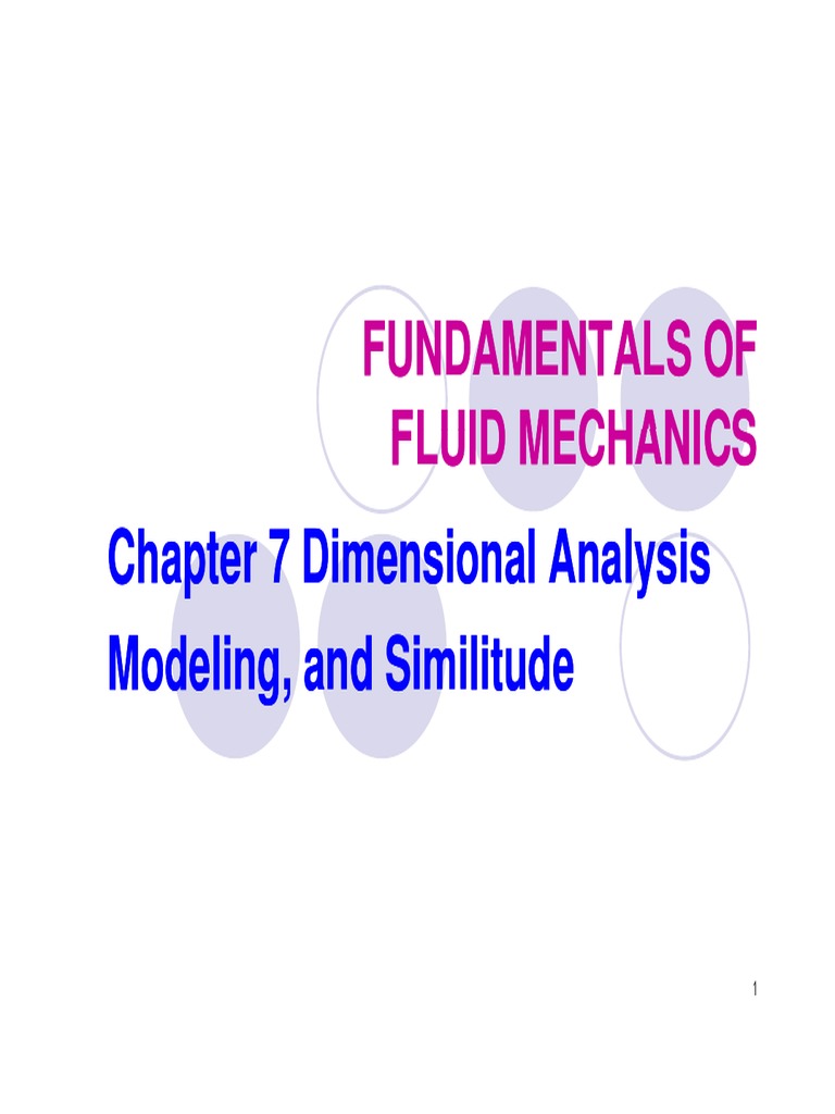 Dimensional Analysis and Modeling | PDF | Reynolds Number | Fluid Mechanics