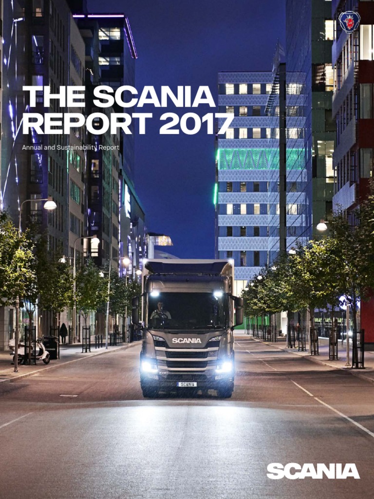 Scania Annual and Sustainability Report 2017 | PDF | Sustainability ...