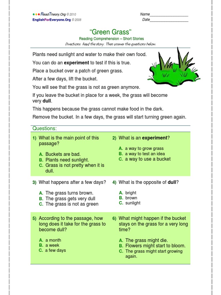 Green Grass | PDF | Cognitive Science | Cognition