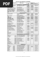 Ahmedabad City Police Officer Telephone List | PDF