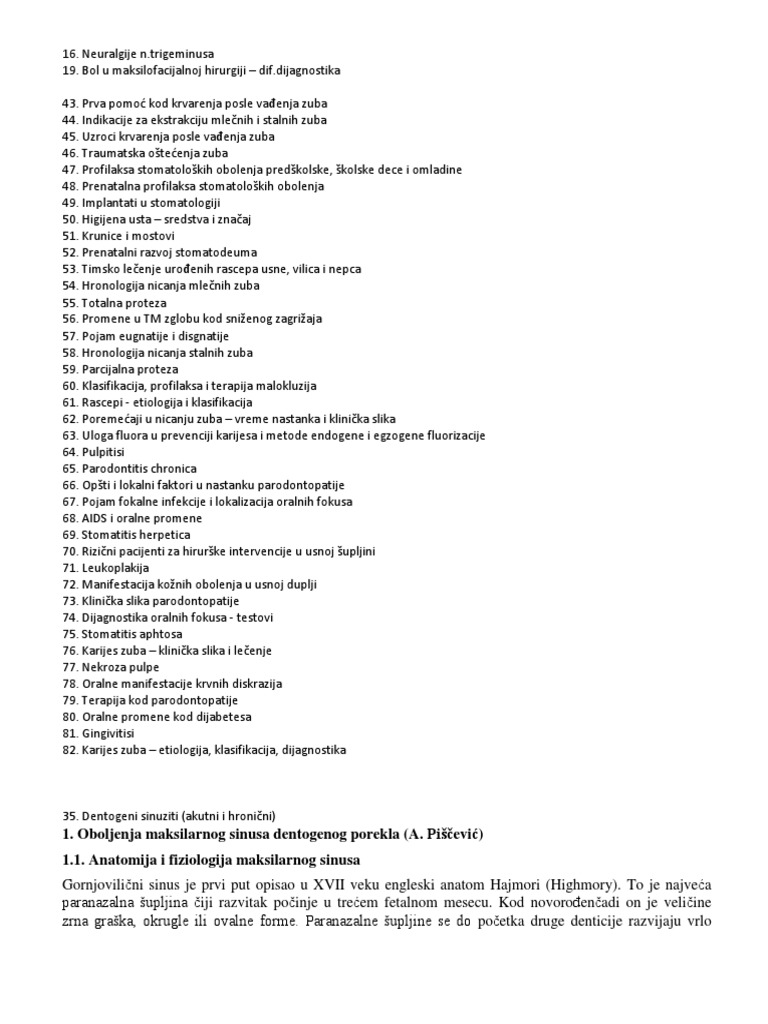 Gavric Maksilofacijalna Hirurgija PDF | PDF