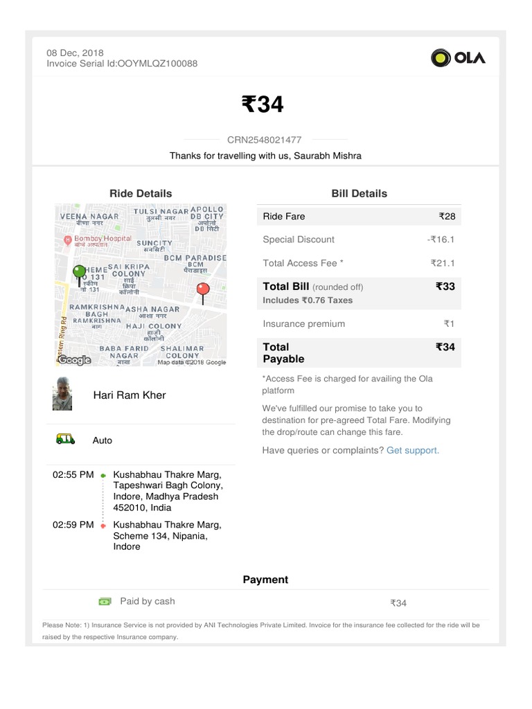 Auto Ticket 3 | PDF | Invoice | Fee