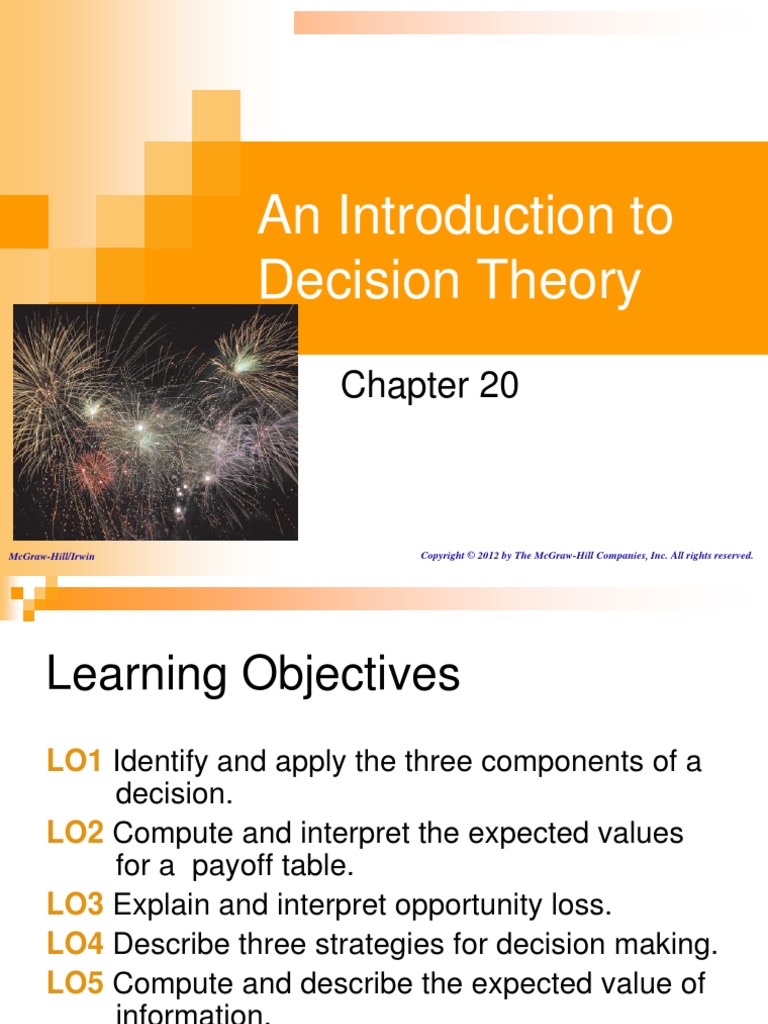 An Introduction To Decision Theory | Download Free PDF | Scientific ...
