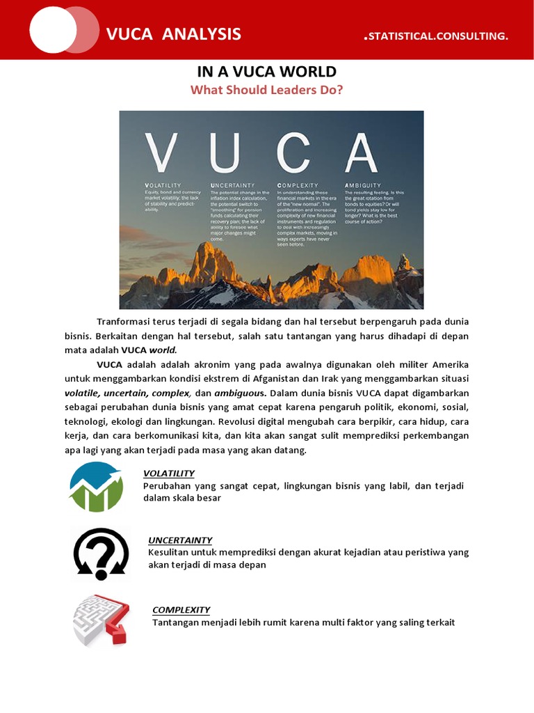 In A Vuca World | PDF