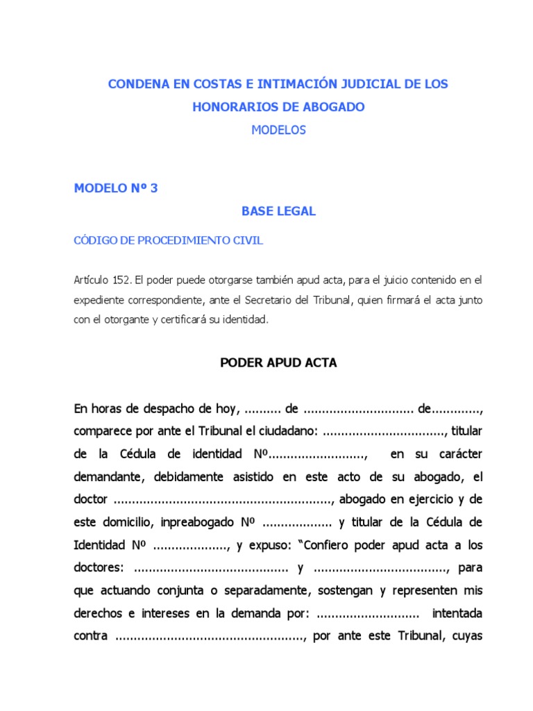 655 Poder Apud Acta | PDF | Demanda judicial | Gobierno