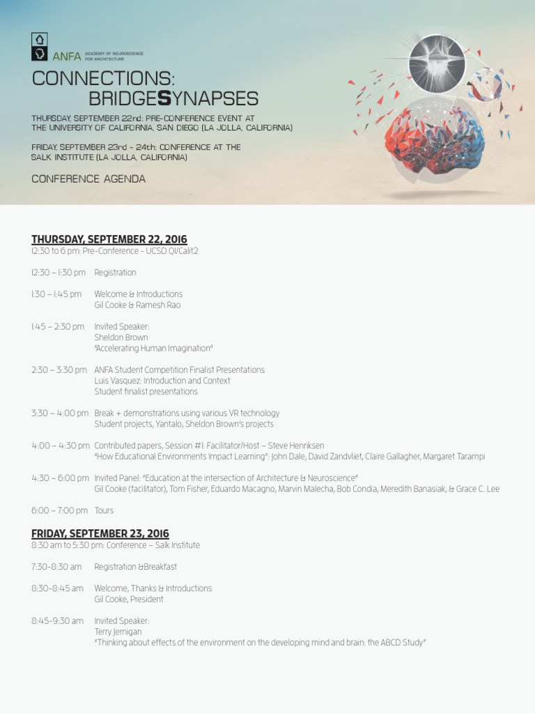 2016 08 23 ANFA Conference G3 3 PDF | PDF | Neuroscience | Neuropsychology