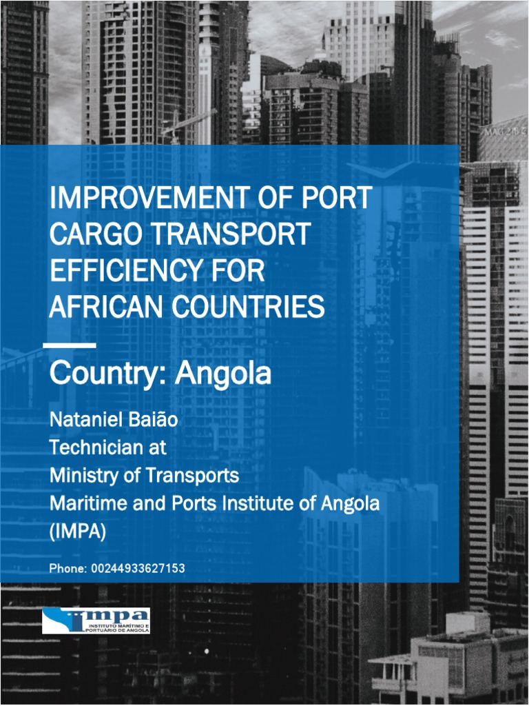 Port Cargo Transport Efficiency | PDF | Port | Angola