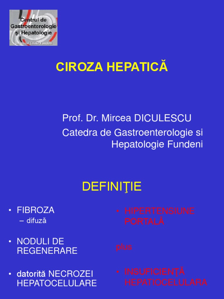 Ciroza Hepatica | PDF