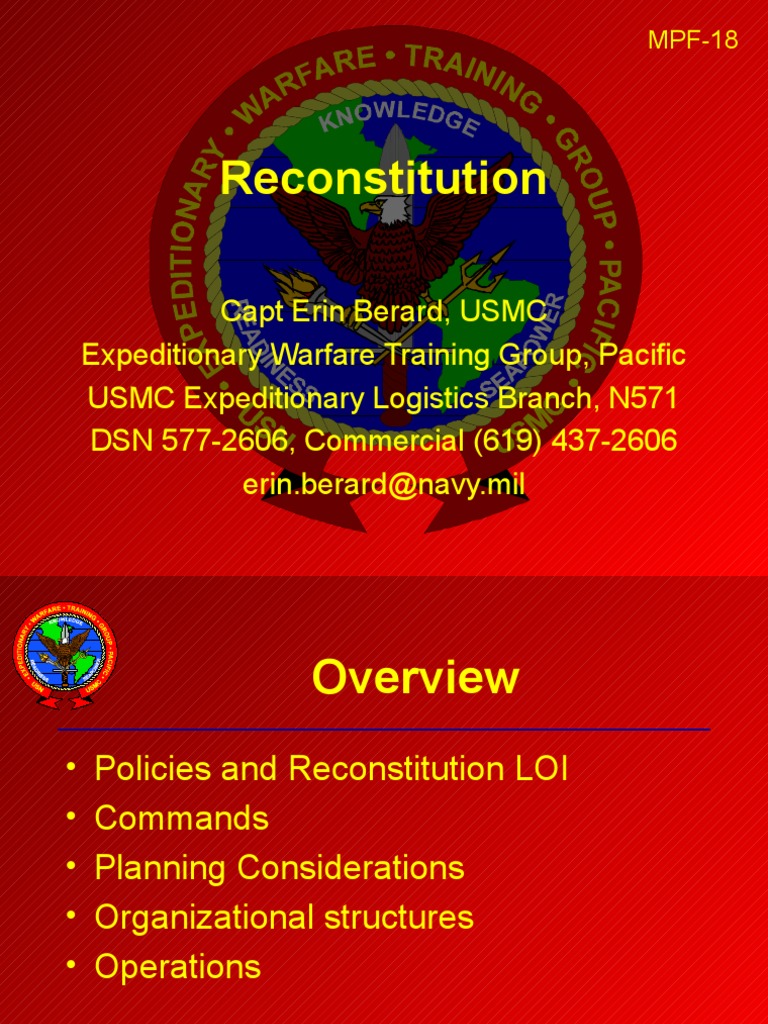 | PDF | United States Marine Corps | Military Organization