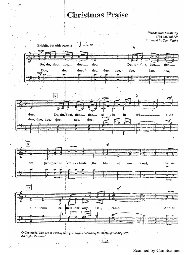Christmas Praise | PDF